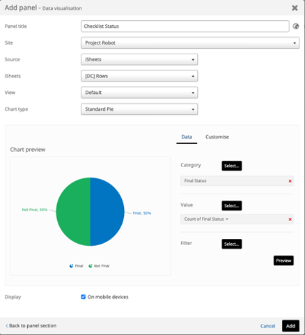 How to configure the HighQ Closing Dashboard